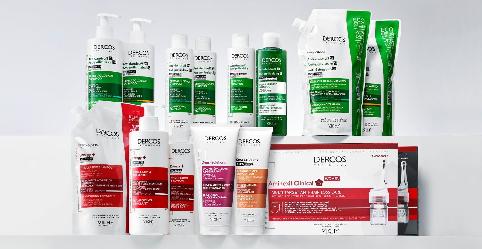 Dercos για την Σωστή Περιποίηση των Μαλλιών | Vichy